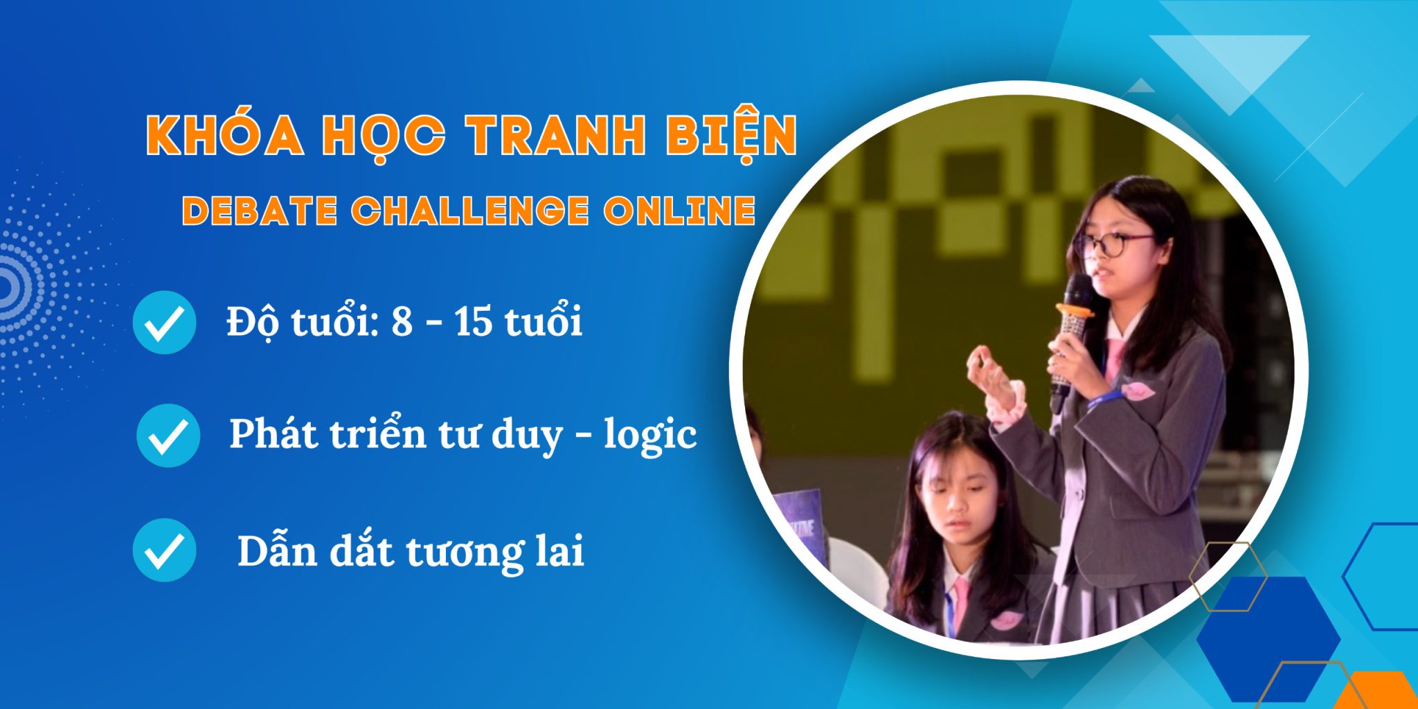 Khóa Học Tranh Biện Debate Challenge Online – Igems
