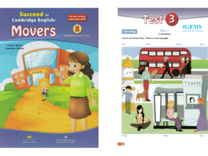 Top 5 sách luyện thi Movers cho bé – Igems